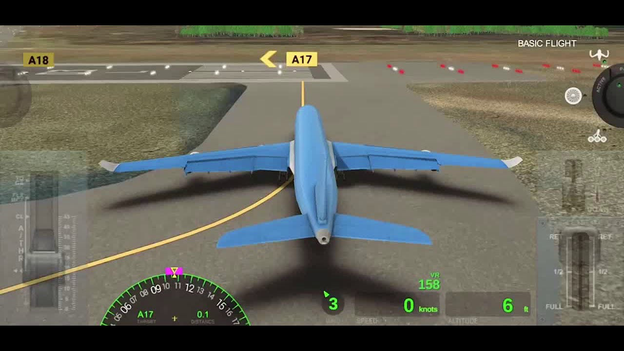 Airbus A340 TAKE OFF & LANDING Airline Commander - YouTube