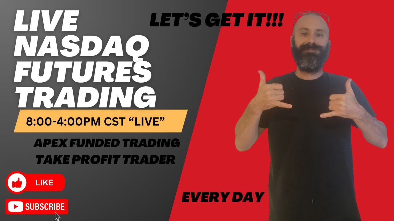 Live Trading Nasdaq Futures - YouTube