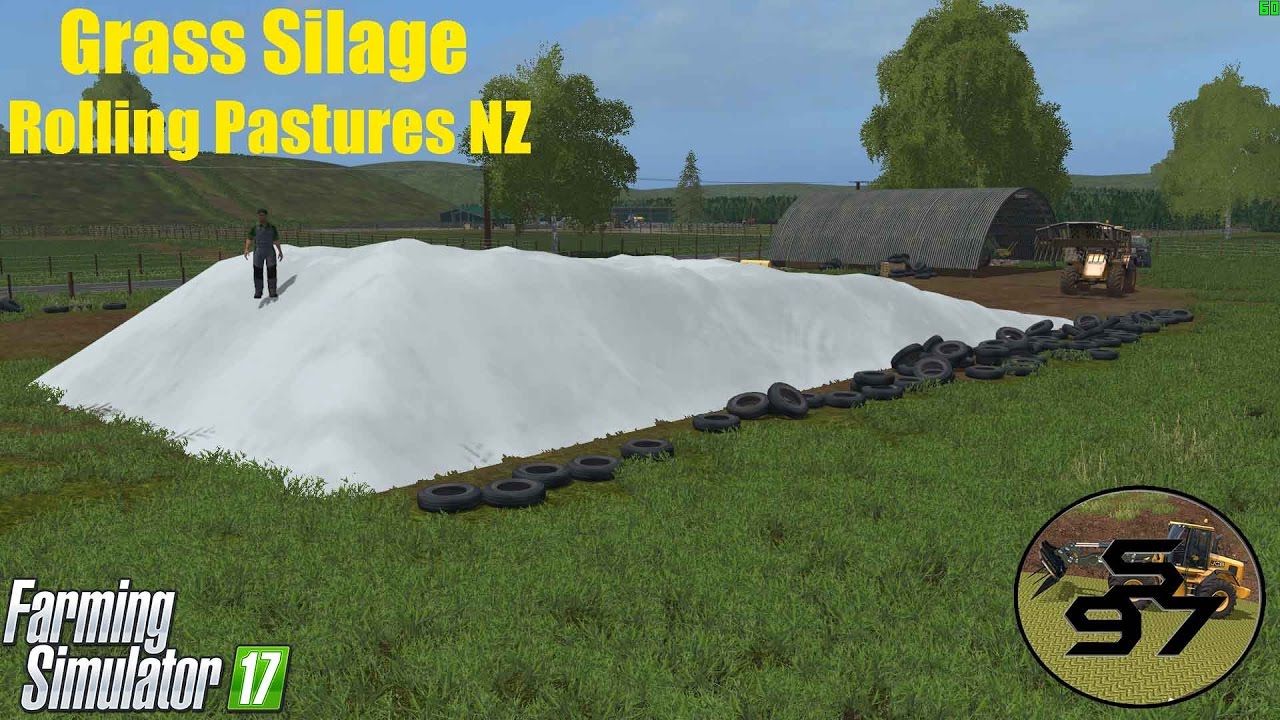 Grass Silage - NZ Style - Rolling Pastures NZ - Farming Simulator 17 ...