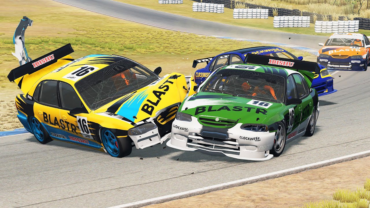 Racing Brake Failures #2 | BeamNG Drive - YouTube