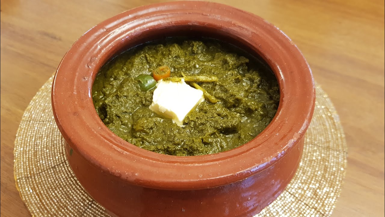 Saag l Sarson Ka Saag l Easy And Healthy Saag (Mustard Leaves) Recipe l ...