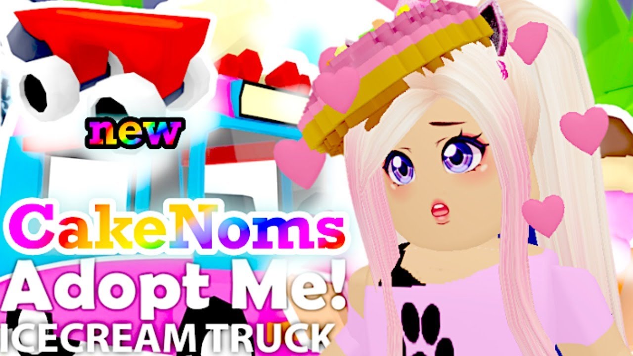 ICE CREAM TRUCK & SKATES Adopt Me [LIVE] RUDOLPH THE NEON REINDEER ...