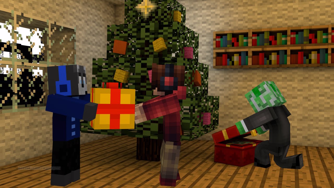 Minecraft Christmas Countdown Ep3 Keeping Christmas Dinner Safe - YouTube