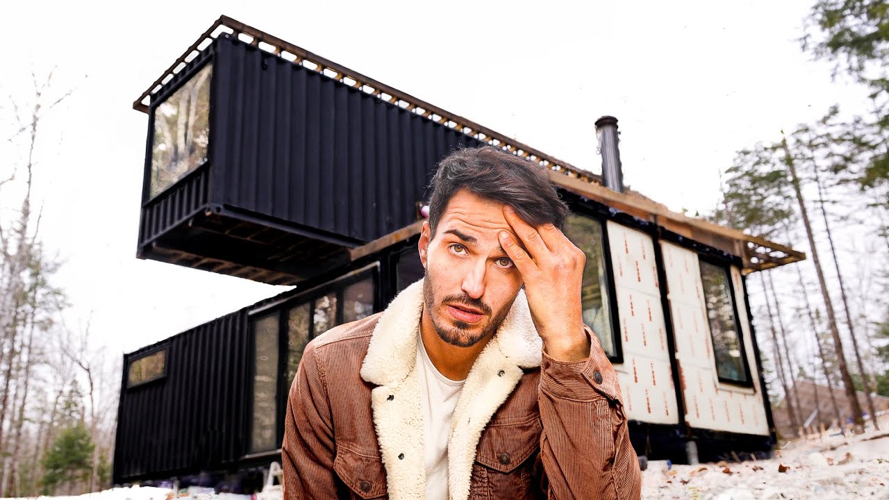 Fixing our mistakes (building a shipping container home) - YouTube