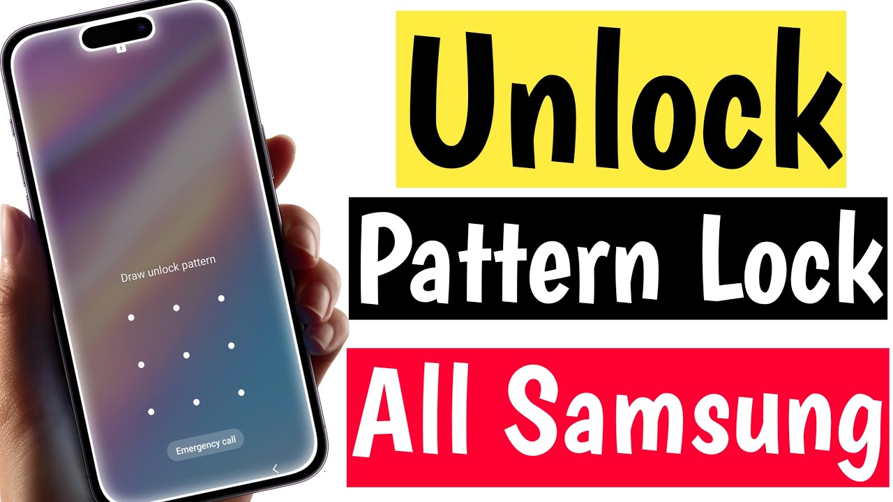 Unlock Forgotten Pattern Lock On Samsung Mobiles 2024 - YouTube