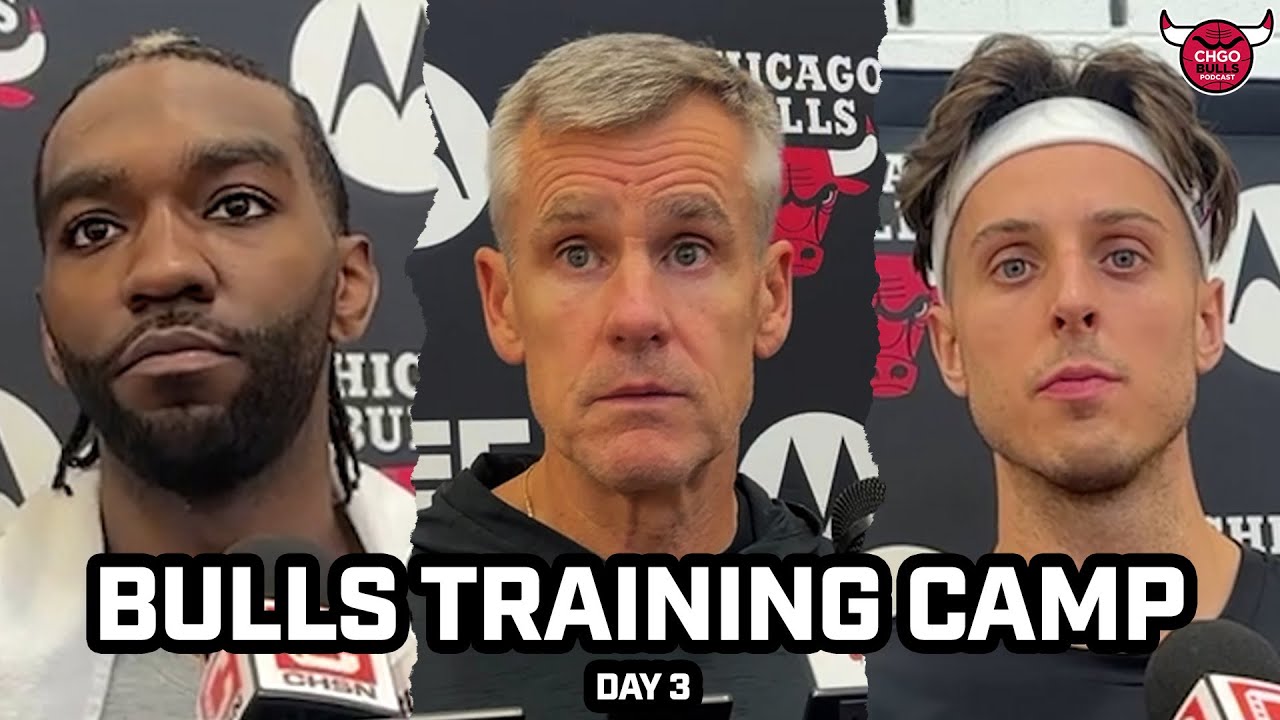 PRESS CONFERENCES: Is This Bulls Training Camp the MOST PHYSICAL in ...