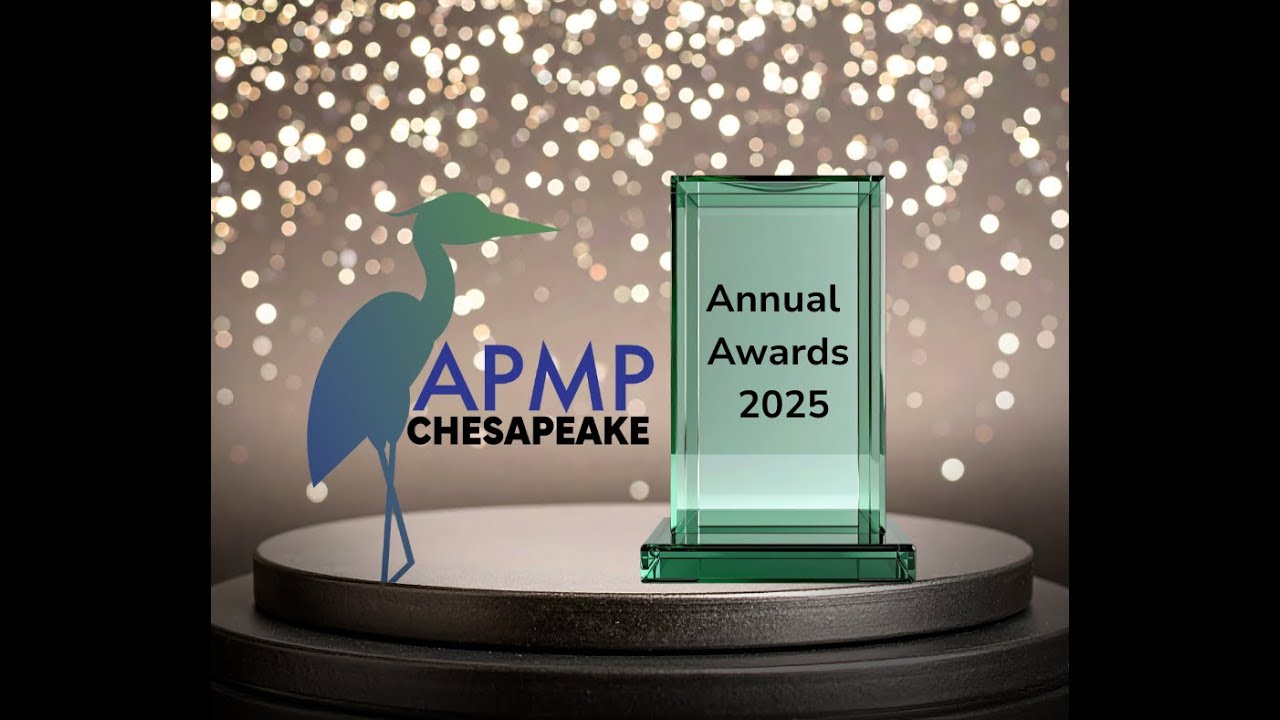 apmp chesapeake chapter award ceremony 12 03 2025 - YouTube