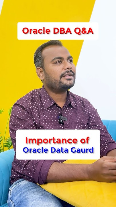 What is the importance of Oracle Data Gaurd? | Oracle DBA Question & Answer with Ankush Sir ...