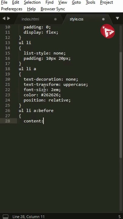 Create Menu Hover Effect Double Slider Html And Css Sourcecode Youtube