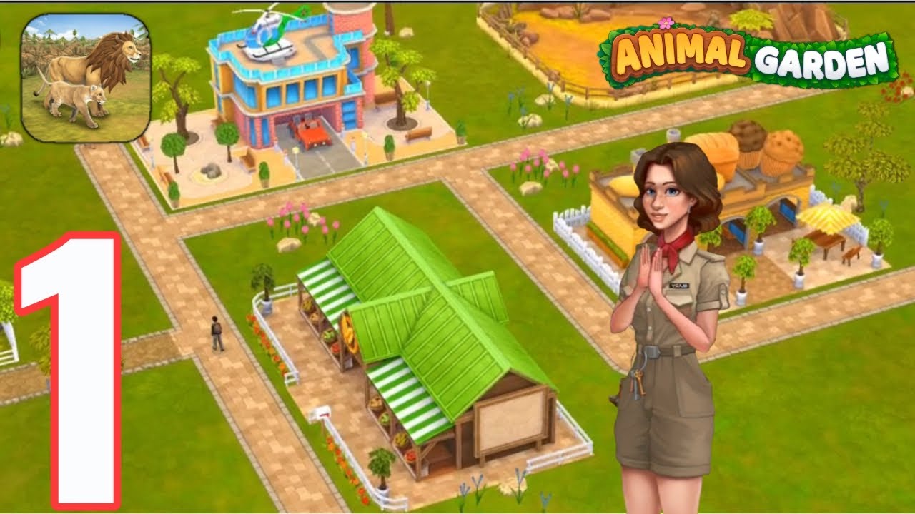 Animal Garden - Gameplay Walkthrough Part 1 - Tutorial (iOS, Android ...