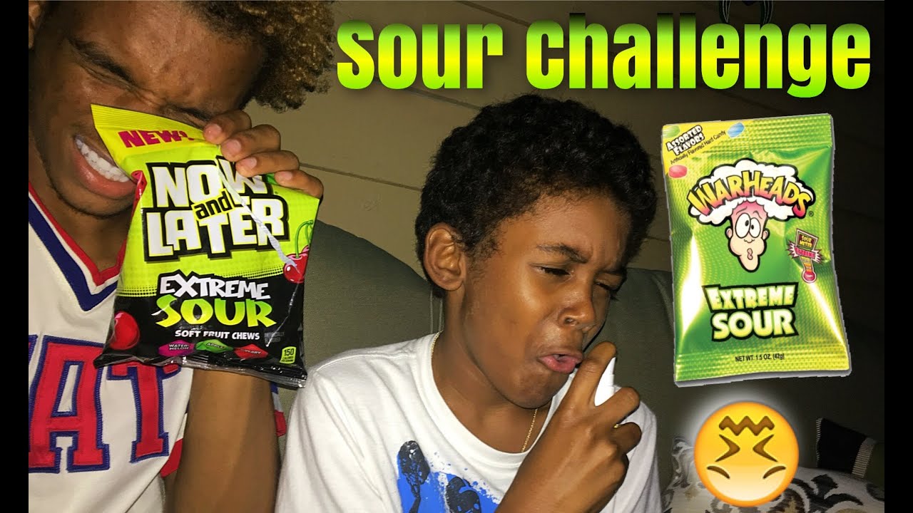 EXTREME SOUR CHALLENGE WITH LITTLE BROTHER - YouTube