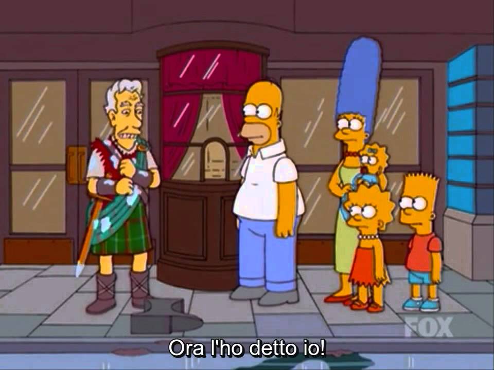 I simpson - La sfortuna in teatro (SUB ITA) - YouTube