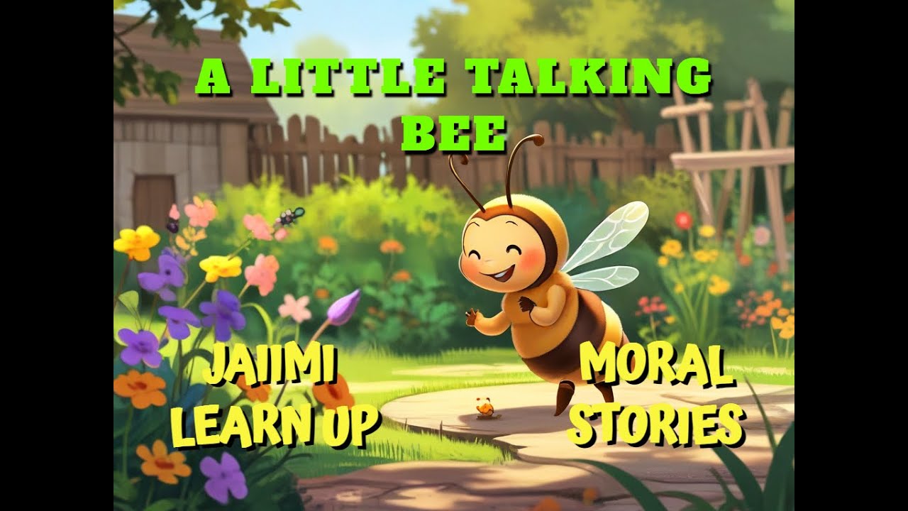 A LITTLE TALKING BEE || JAIIMI LEARN UP || MORAL STORIES - YouTube