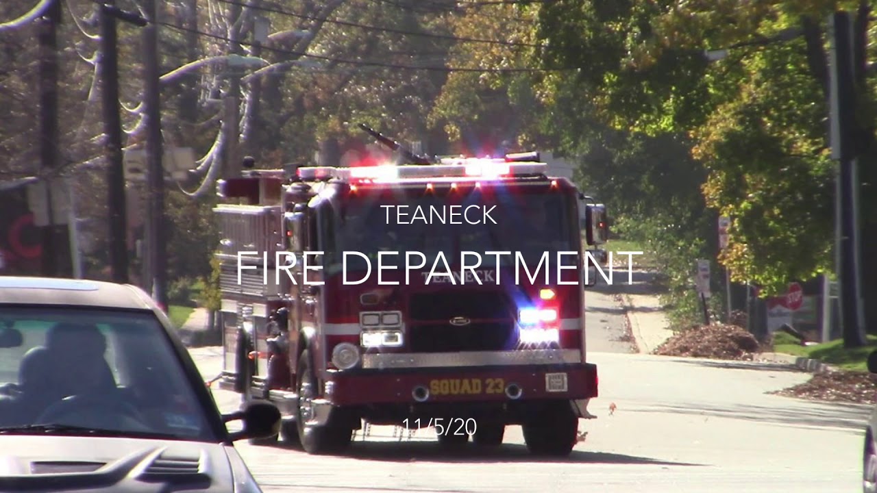 Teaneck Fire Department Squad 23 *FIRST EVER CATCH* 11/5/20 - YouTube