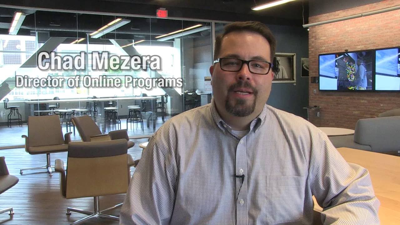 A Welcome Message to New Students from Chad Mezera, Director of Online ...