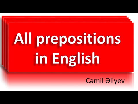 İngilis dili - Bütün Sözönüləri