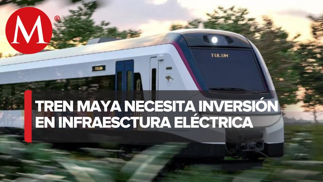 El Tren Maya contará con 690 km eléctricos: CFE - YouTube