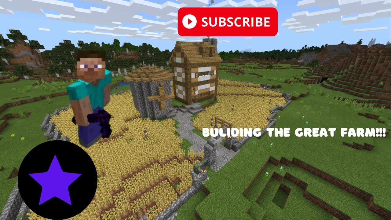 Building a farm! (Part 5) - YouTube