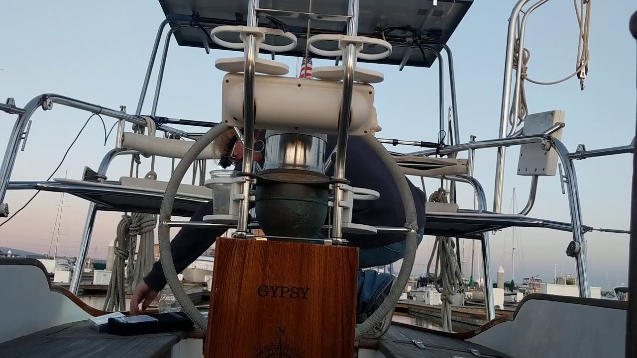 Boat work on Gypsy Pearl - YouTube