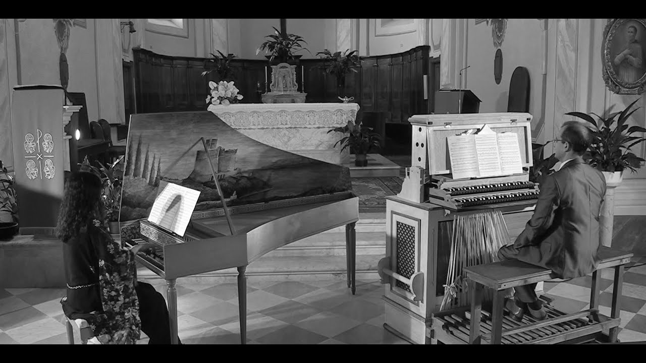 E. Angerer (L. Mozart) Kindersinfonie Organ and Harpsichord duet ...