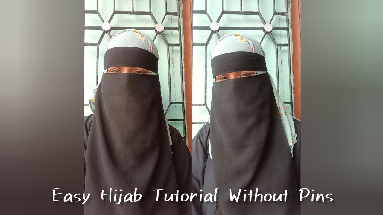 Easy Hijab Tutorial Without Pins #hijab #hijabi #hijabstyle #hijabtutorial #without #shorts ...