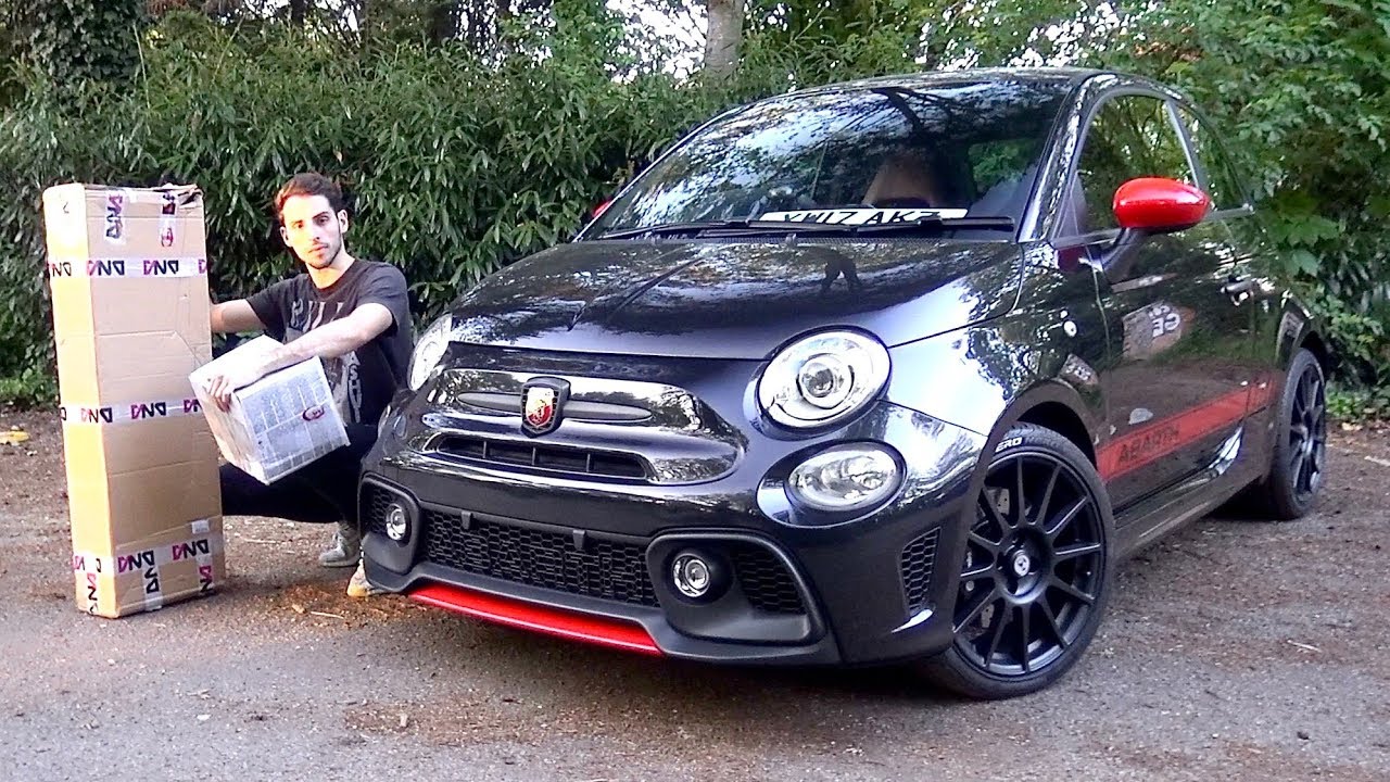 FIRST MODIFICATIONS to My Abarth 595 Competizione!! - YouTube