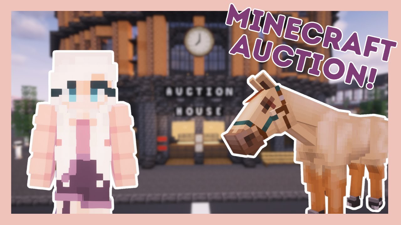 Going to the animal auction! Minecraft SWEM RP - YouTube