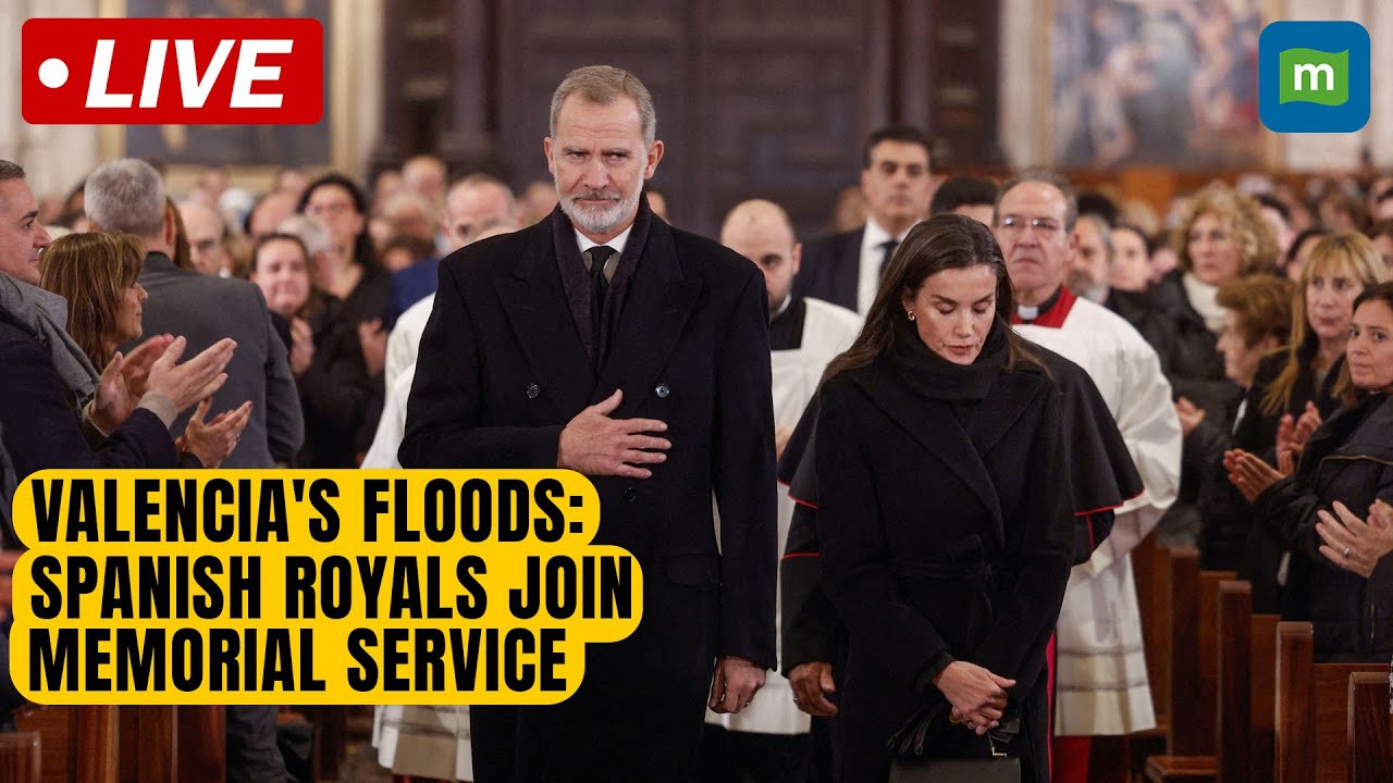 Live: Spain hold a memorial service for the victims of Valencia's ...
