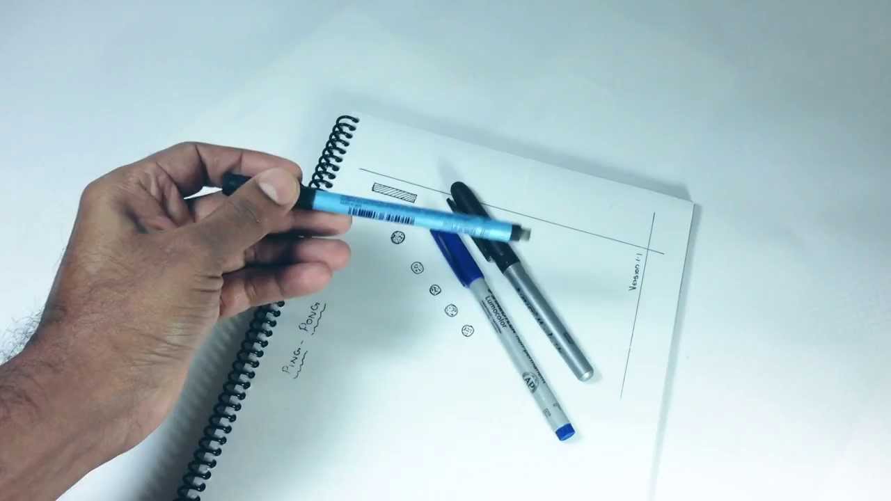 Letterforms Dry Erase NoteBook Video - Permanent Marker Test - YouTube