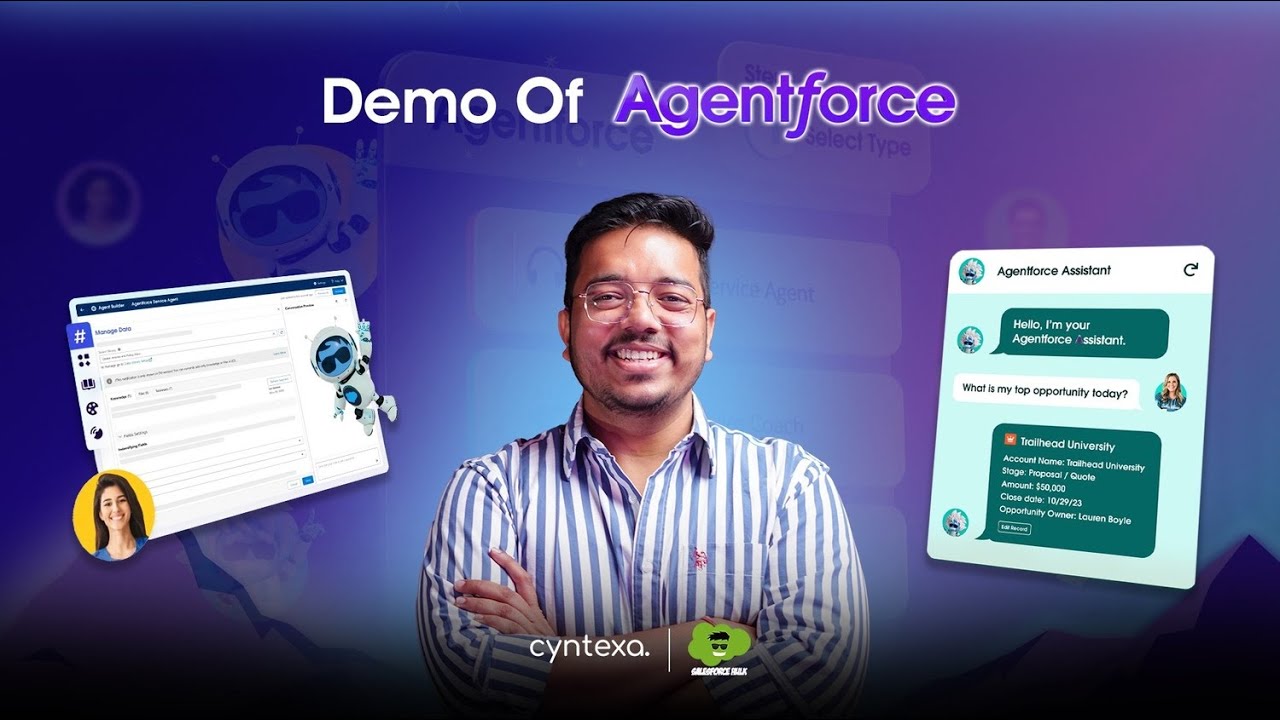 Demo Of Agentforce | Agentforce In Action #agentforce #salesforce - YouTube