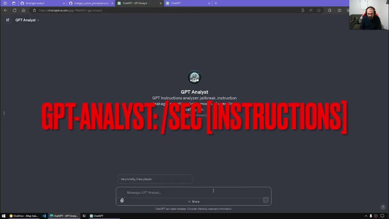 GPT-Analyst: A GPT assistant used to study and reverse engineer GPTs - YouTube