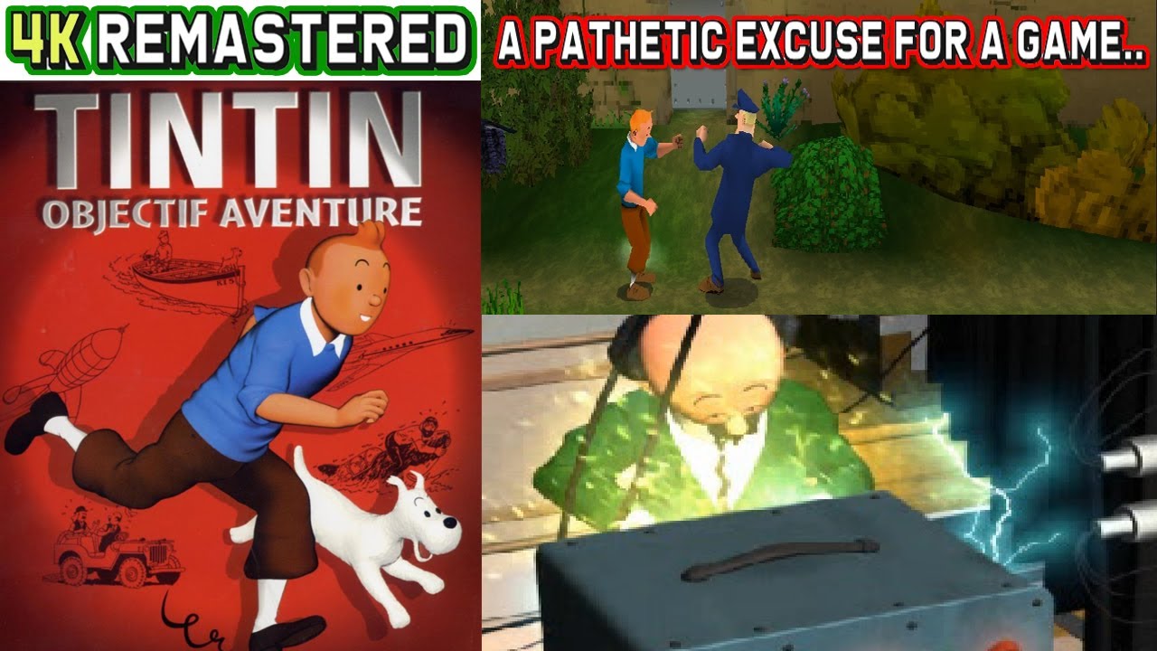 A Poor Excuse For A Game - Tintin: Destination Adventure INTRO ...