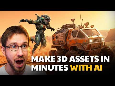 How I use AI to make 3d models for my game