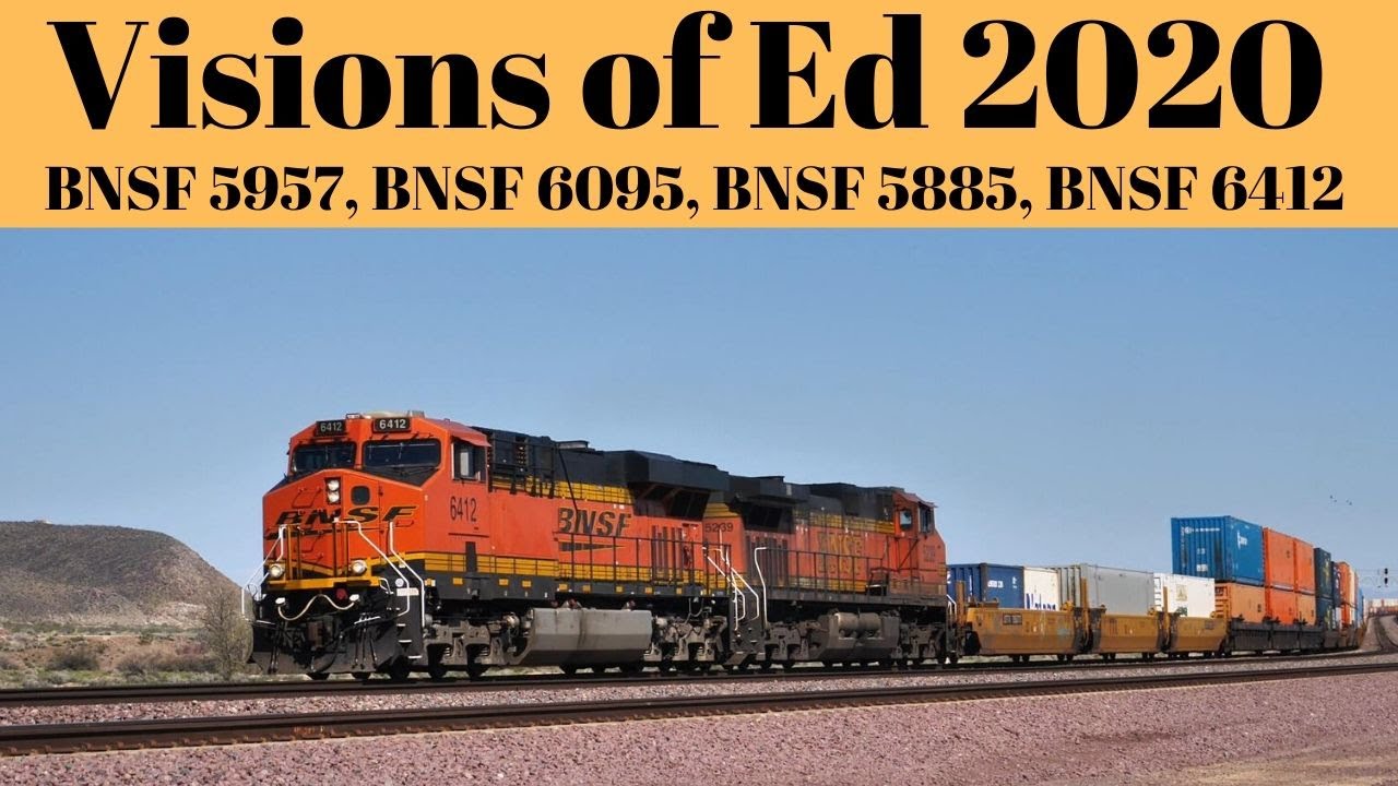 BNSF Train Videos BNSF Action MP 10.6, 17.3 733 & 740 Lead By ES44AC ...