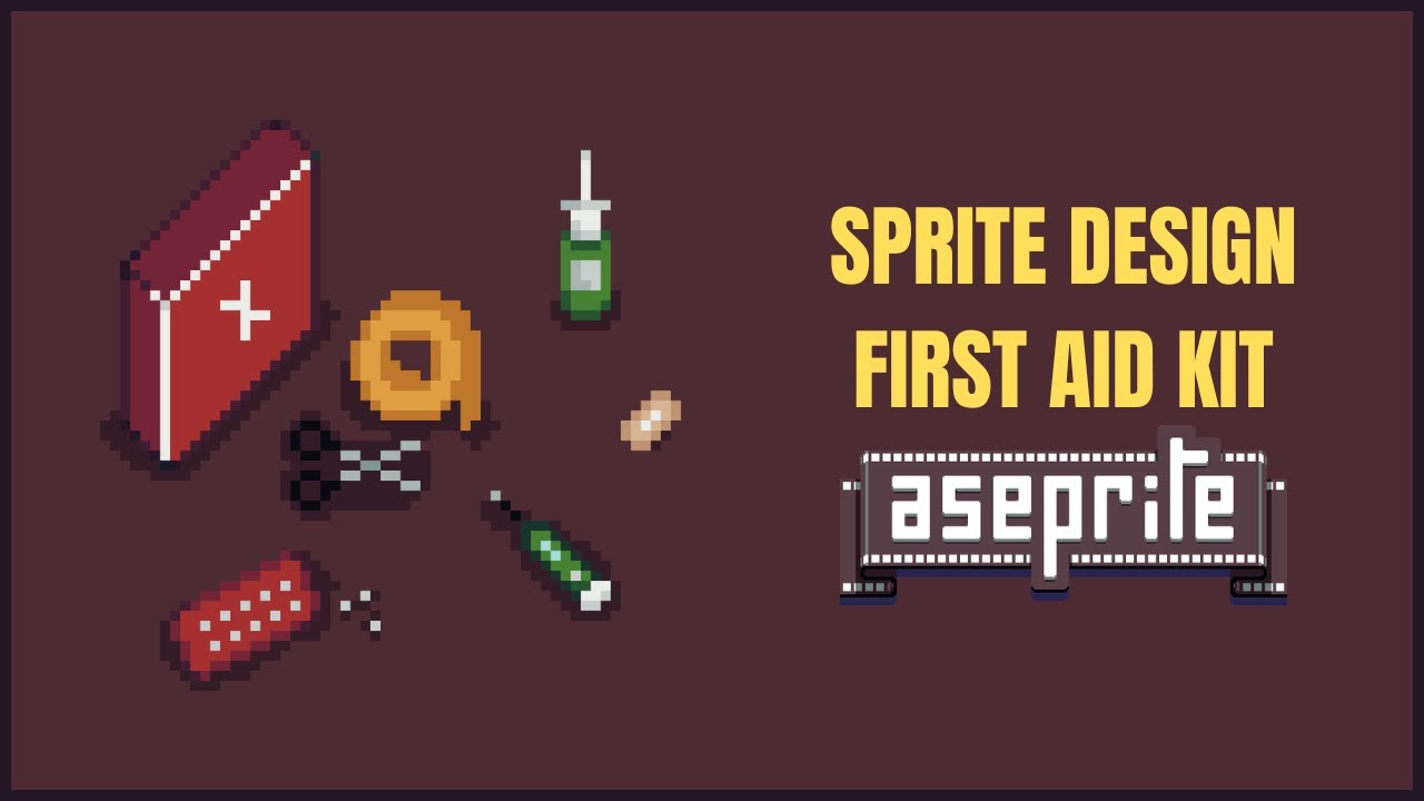 Easy First Aid Kit Design | Pixel Art Timelapse - YouTube