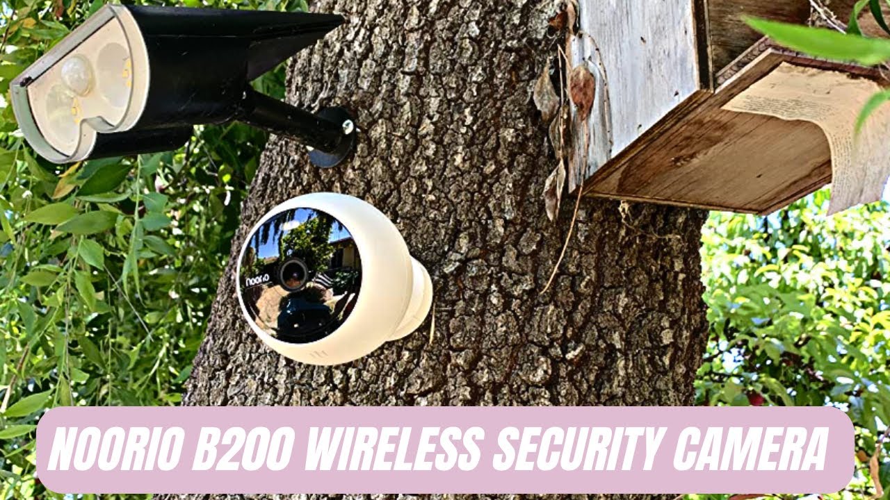 Noorio B200 Security Camera Wireless Outdoor Review & Unbox | 1080p ...
