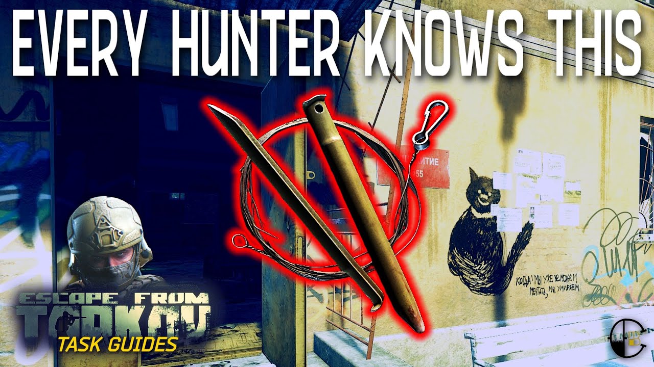 Every Hunter Knows This (Jaeger) | Escape from Tarkov Task Guide - YouTube