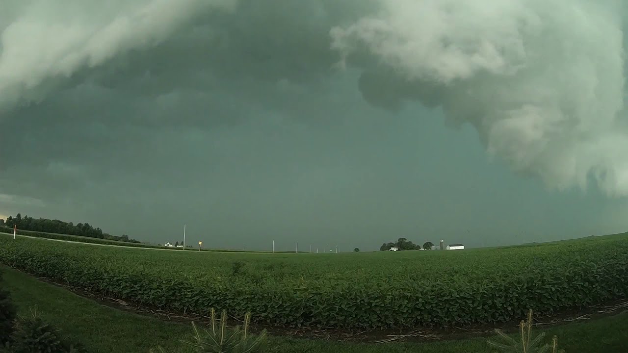 Thunderstorm Time Lapse with Sunset After - YouTube