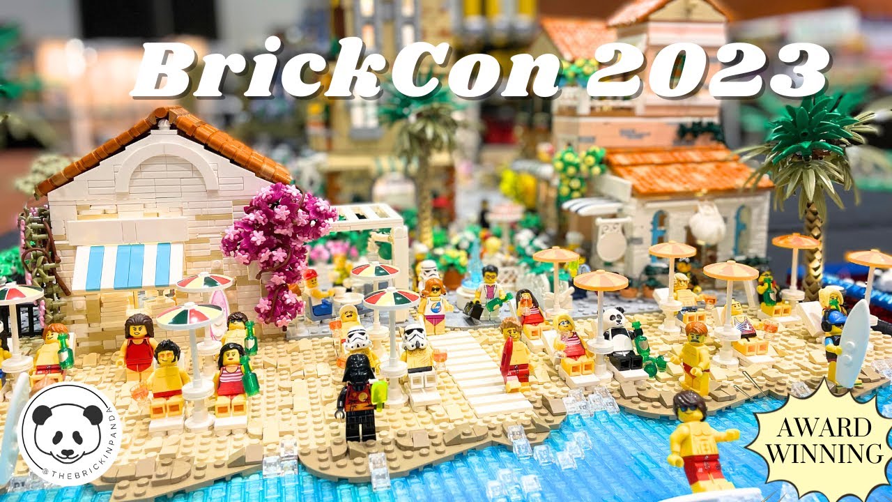 BrickCon 2023 - My Lego City Won Two Awards! - YouTube