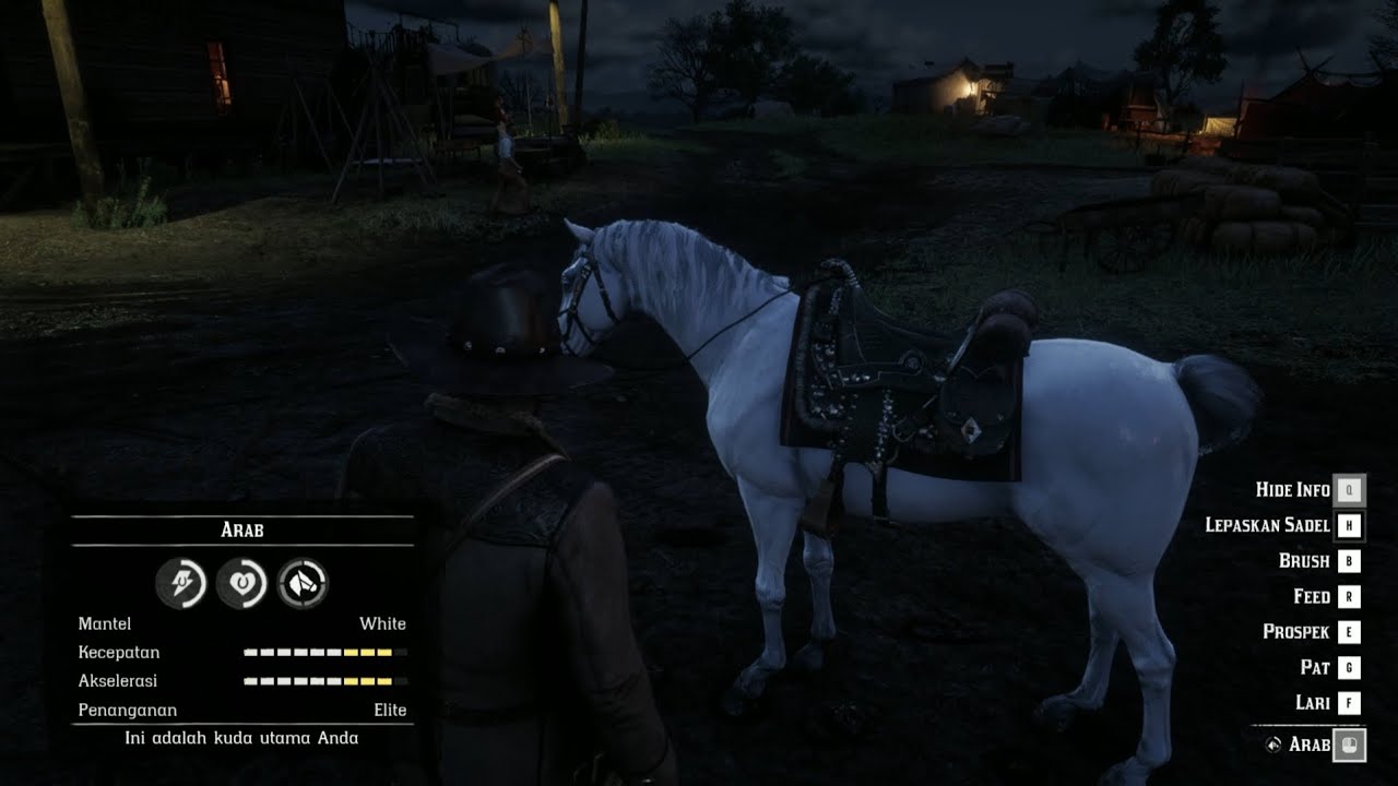 Cara Mendapatkan Kuda Arabian Putih RDR2 - YouTube
