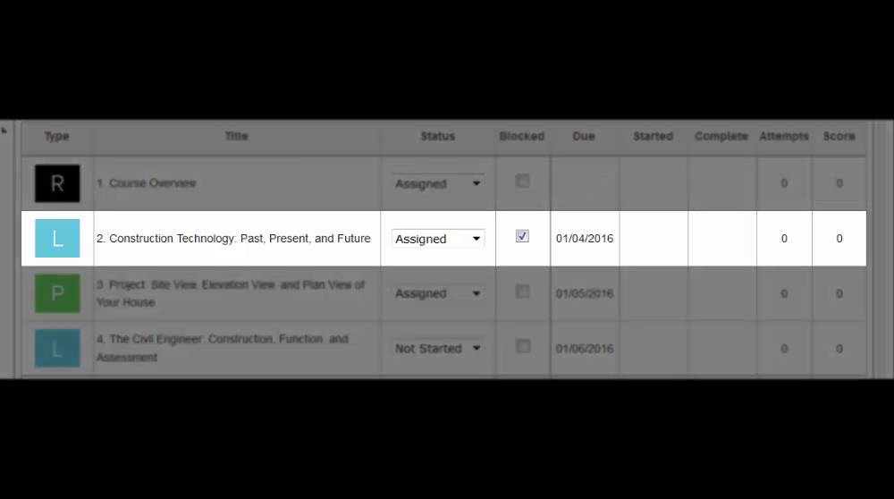 Ignitia Teacher Action: Assignment Blocked - YouTube