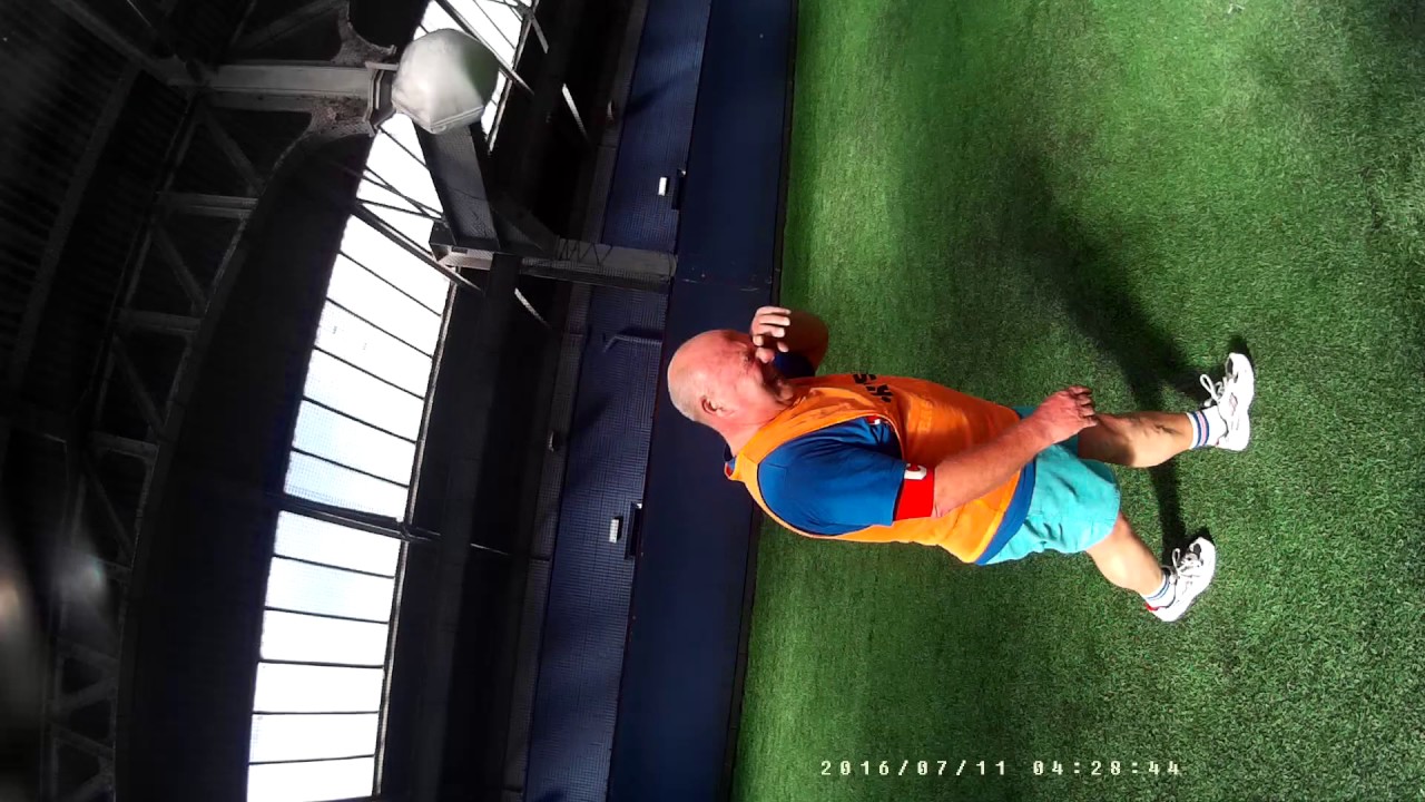 Ralph Hunter Man of the Match - YouTube