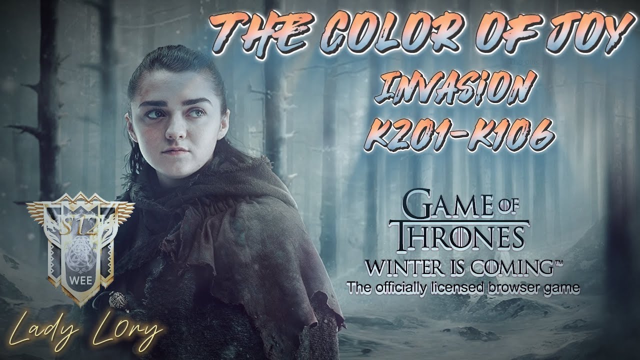 GOTWIC // WEE Invasion // The color of Joy - YouTube