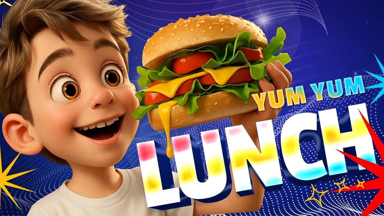 Lunch Song for Kids, Table Manners and Healthy Lunchbox Routine 🍎🎵 ...