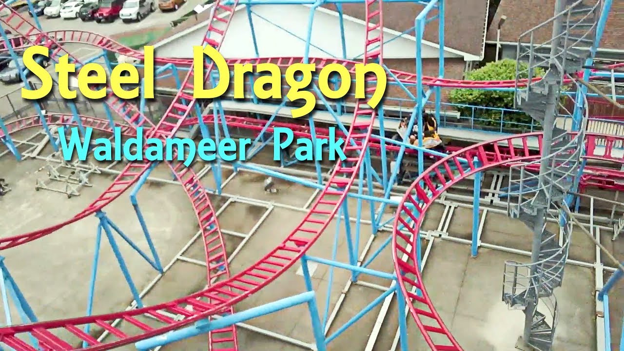 2018 Steel Dragon Spinning Roller Coaster On Ride HD POV Waldameer Park ...