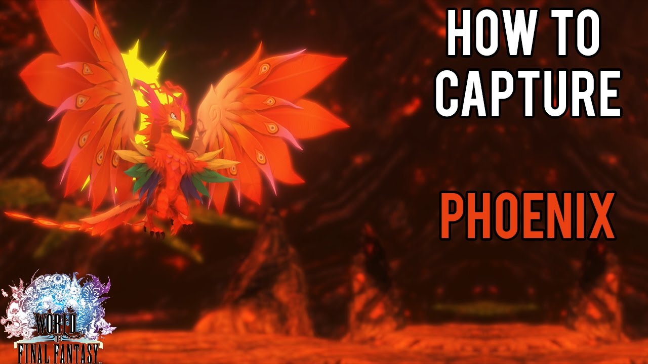 How To Capture the Phoenix Mirage | World of Final Fantasy - YouTube