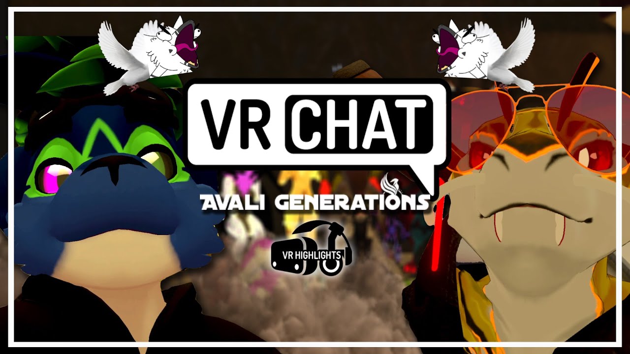 Dusty Avali | VRChat | AVALI FUNNY MOMENTS - YouTube