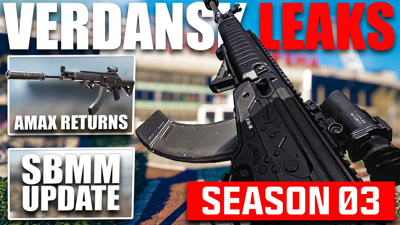 VERDANSK LEAKS | SBMM UPDATE, AI CONFIRMED & MW19 GUNS RETURN - YouTube