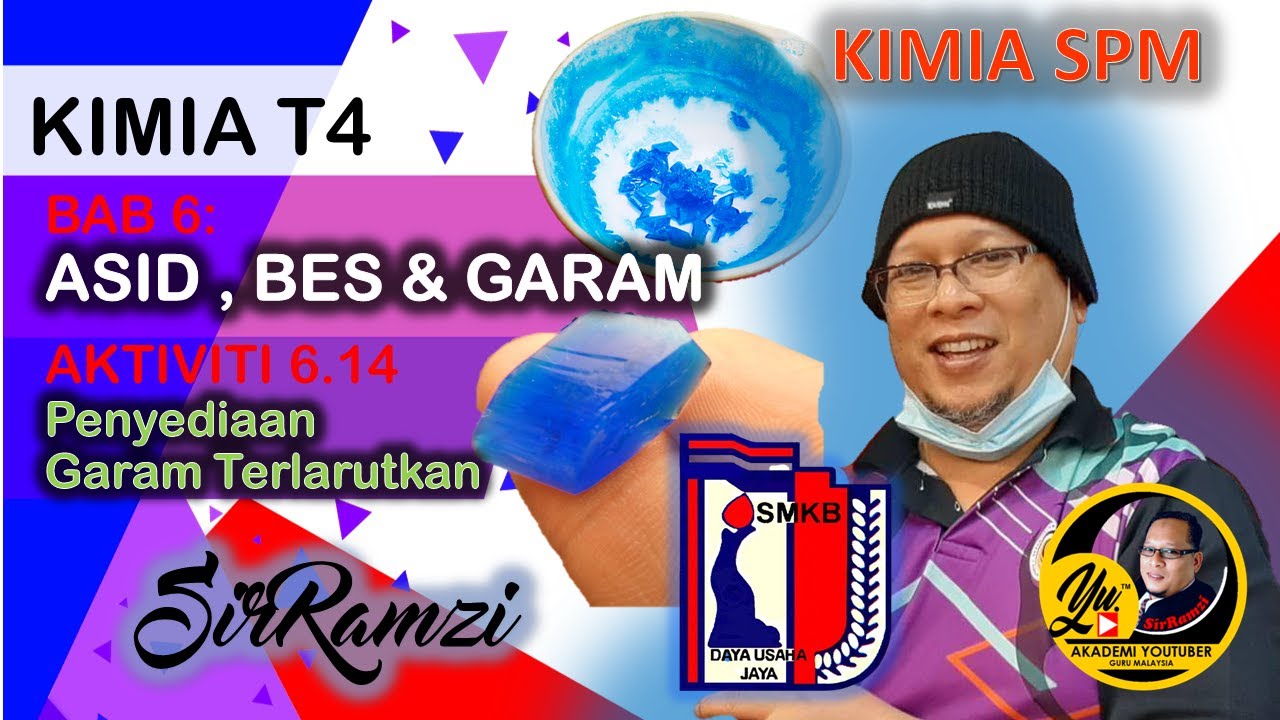 Aktiviti Kesukaan Anak-Anak Murid = Menyediakan Hablur Garam ...