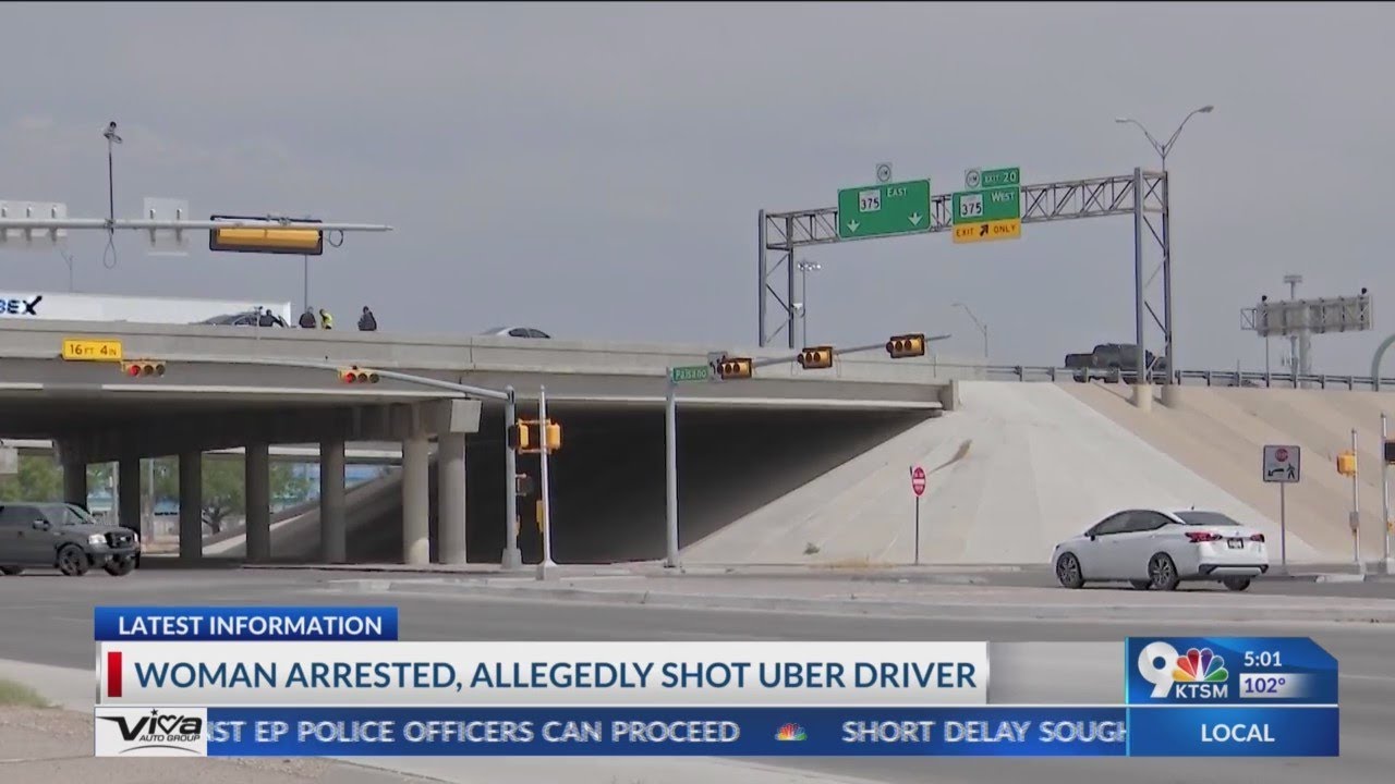 Woman arrested, allegedly shot Uber driver - YouTube